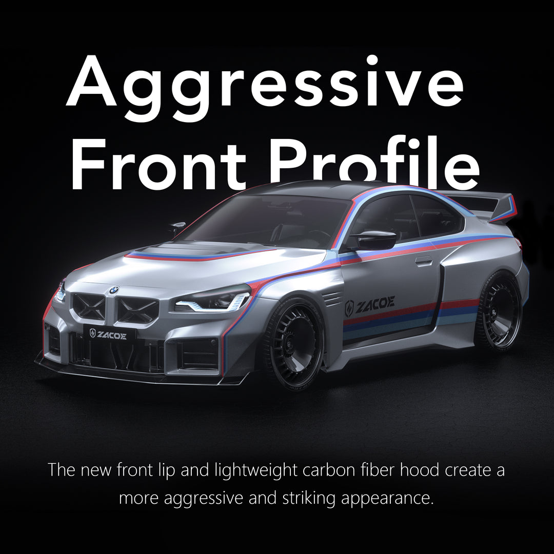 Zacoe Carbon | BMW G87 M2 | Meister | Racing WideBody kit – YD MOTORSPORTS